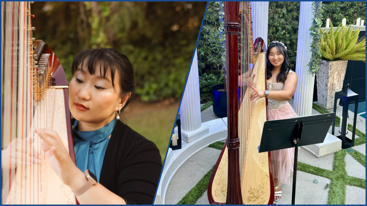 Member Spotlight: Meet Harpist Sarah Thompson | GigSalad