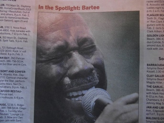Hire Bartee - The Rage of the Stage - Motown Group in Daytona Beach, FL ...
