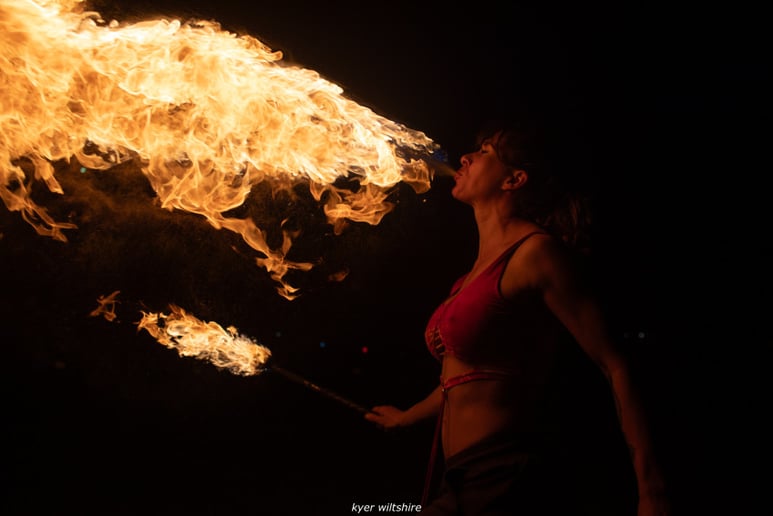 Hire Marli Moves - Fire Eater in Santa Cruz, CA | GigSalad