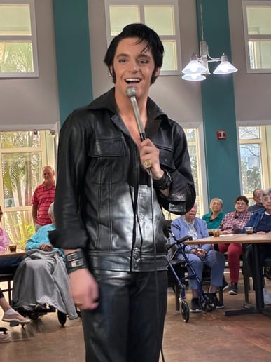 Hire John Landon as Elvis - Elvis Impersonator in Clearwater, FL | GigSalad