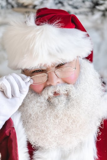 real beard santa