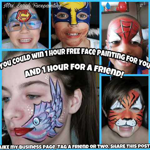 Hire Mrs. Sarah Facepainting - Face Painter in Woodstock, ON | GigSalad