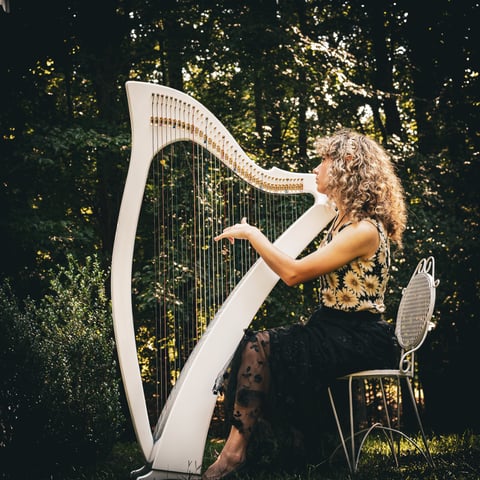 Hire Autumn Angel - Harpist in Landrum, SC | GigSalad