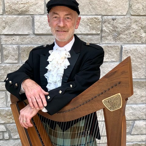 Hire Harpist Turner Collins - Harpist in Springfield, MO | GigSalad